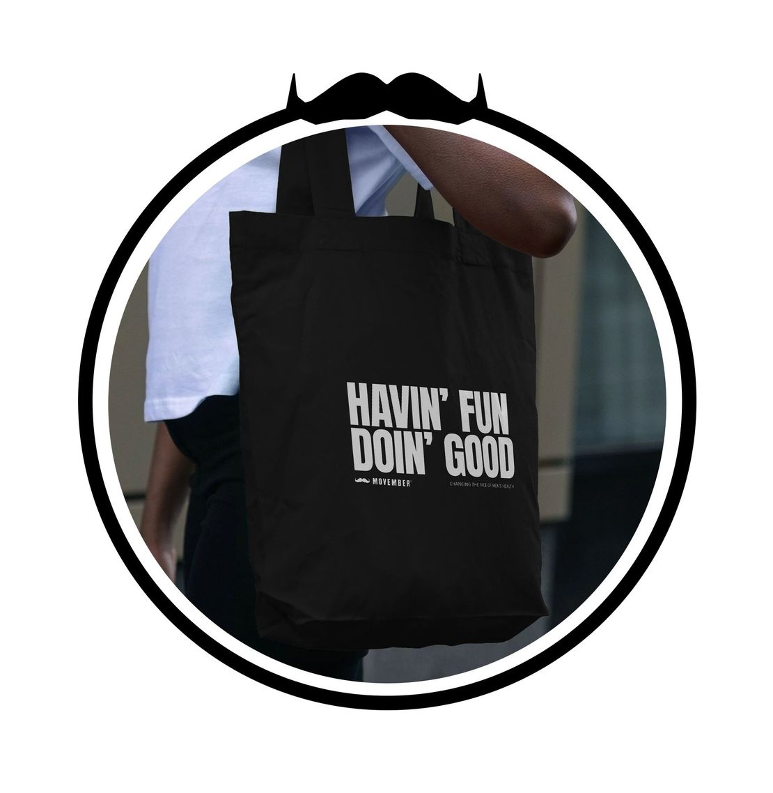 Movember Official Store | T-shirts | Tops | Totes | Stickers