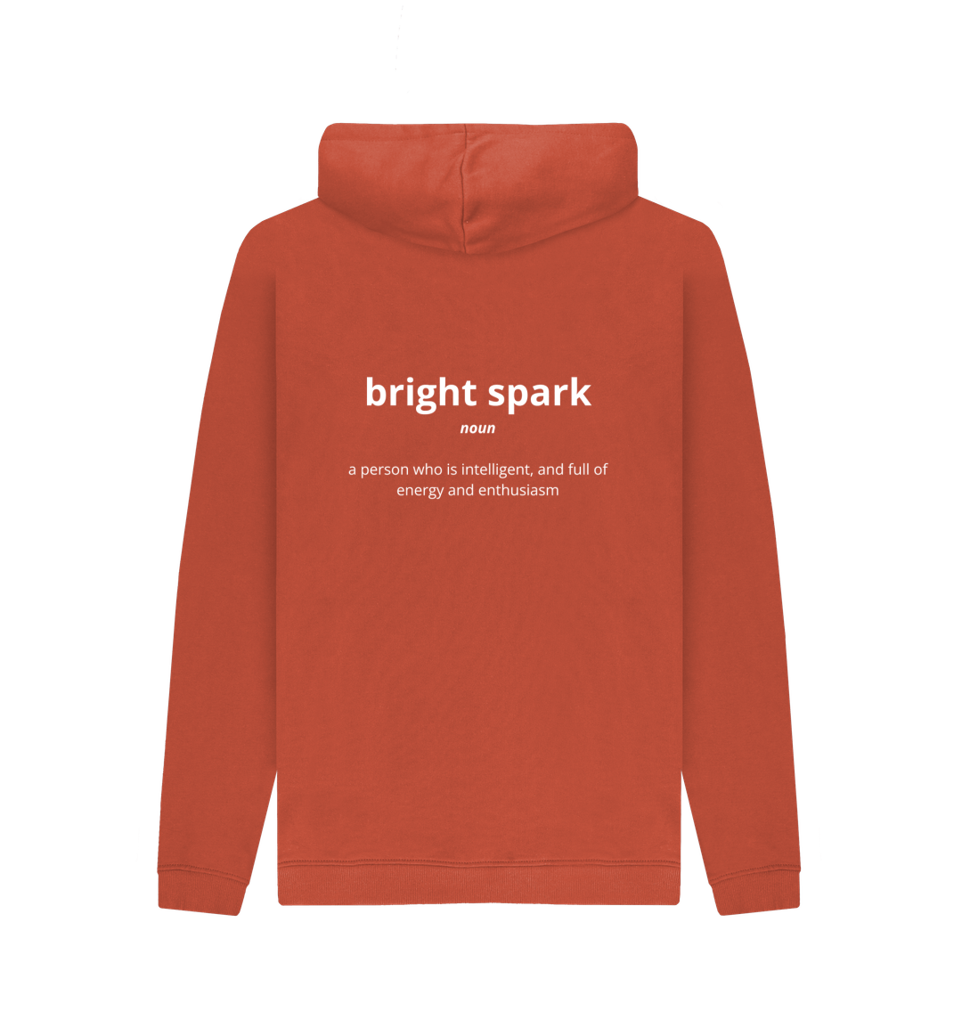 Bright spark organic cotton Hoodie