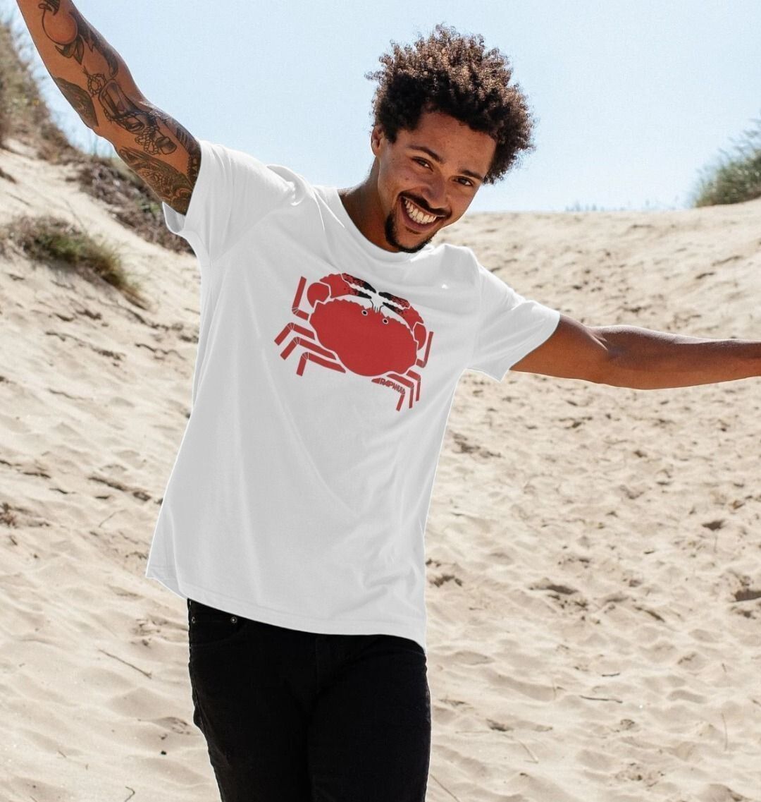 Crab T-Shirt | Red Crab Tee | Rapanui