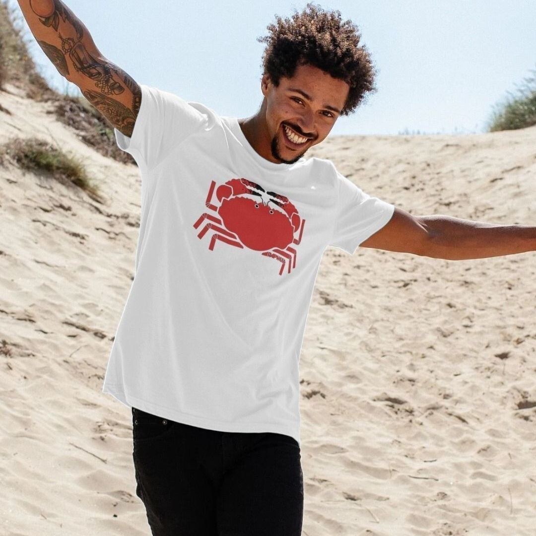 Crab T-Shirt | Red Crab Tee | Rapanui