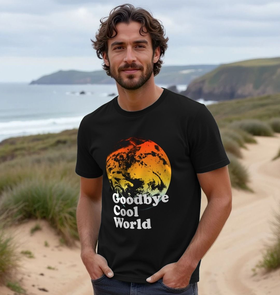 Goodbye Cool World T-Shirt | Climate Change Tee | Rapanui