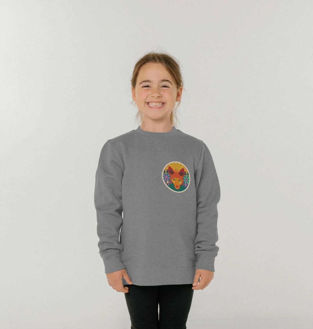 70s Inspired Fox Jumper