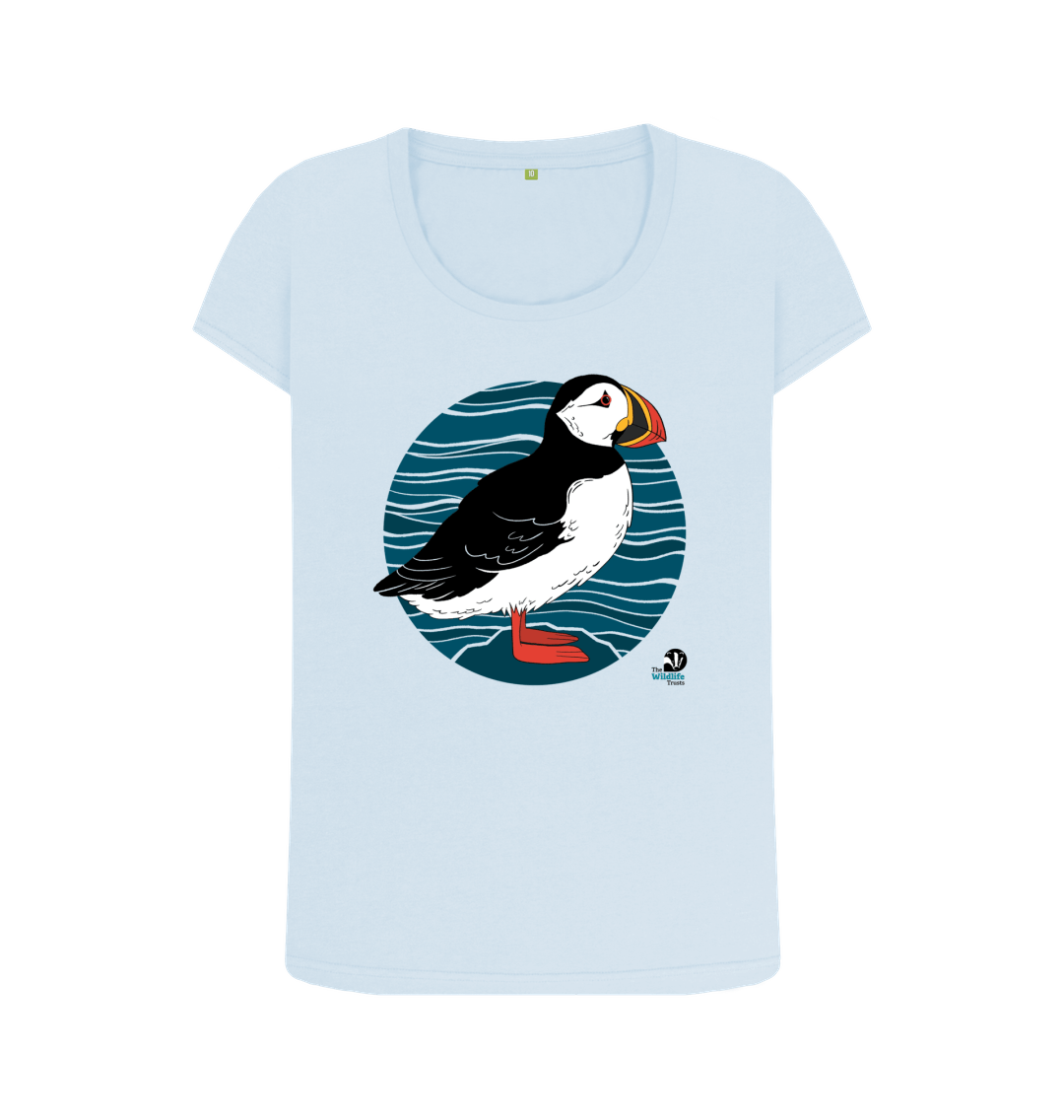 Puffin Scoop Neck Top