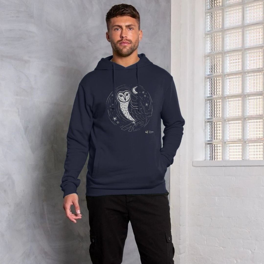 Night Sky Owl Hoodie