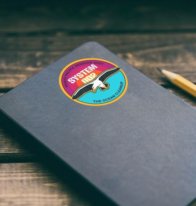 System 002 Mission Patch Sticker