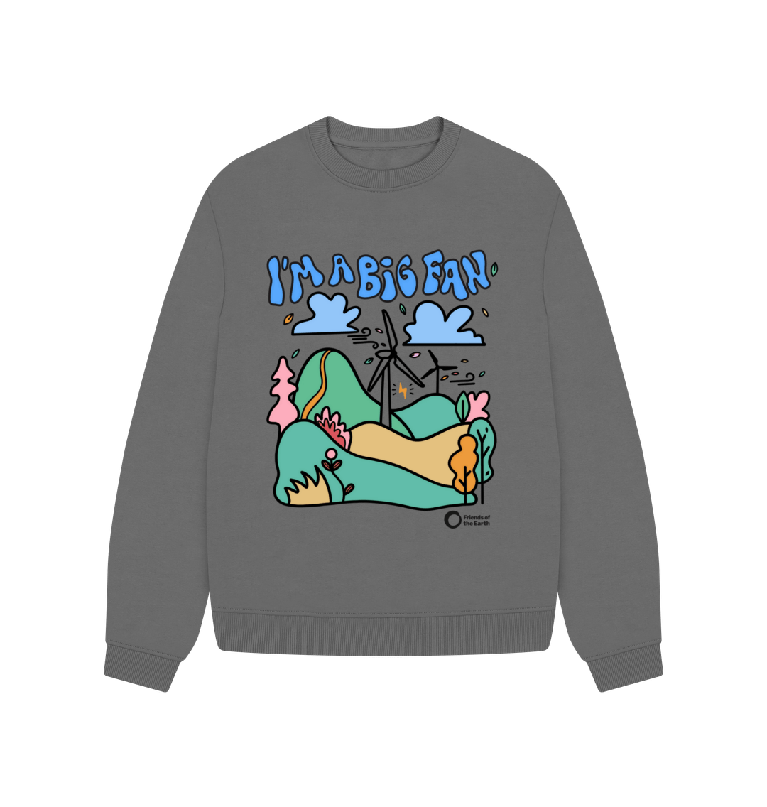 Big Fan Oversized Jumper