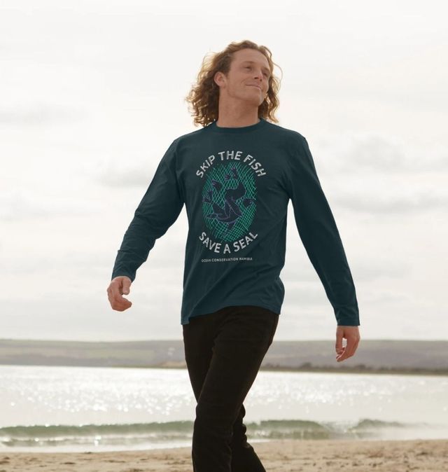 Men's Ocean Conservation Namibia Logo T-shirt