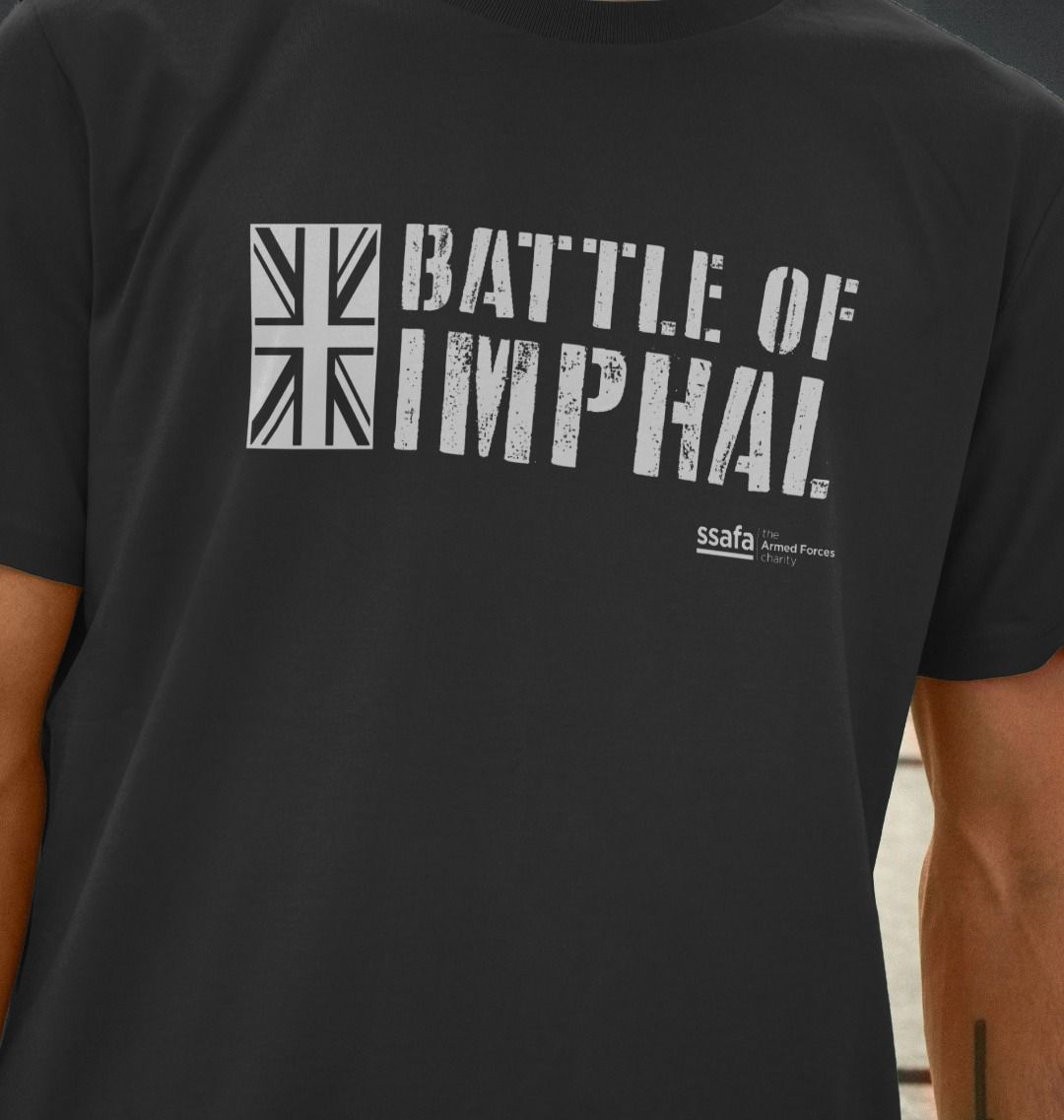 SSAFA Battle of Imphal T-shirt (Black) | SSAFA Store
