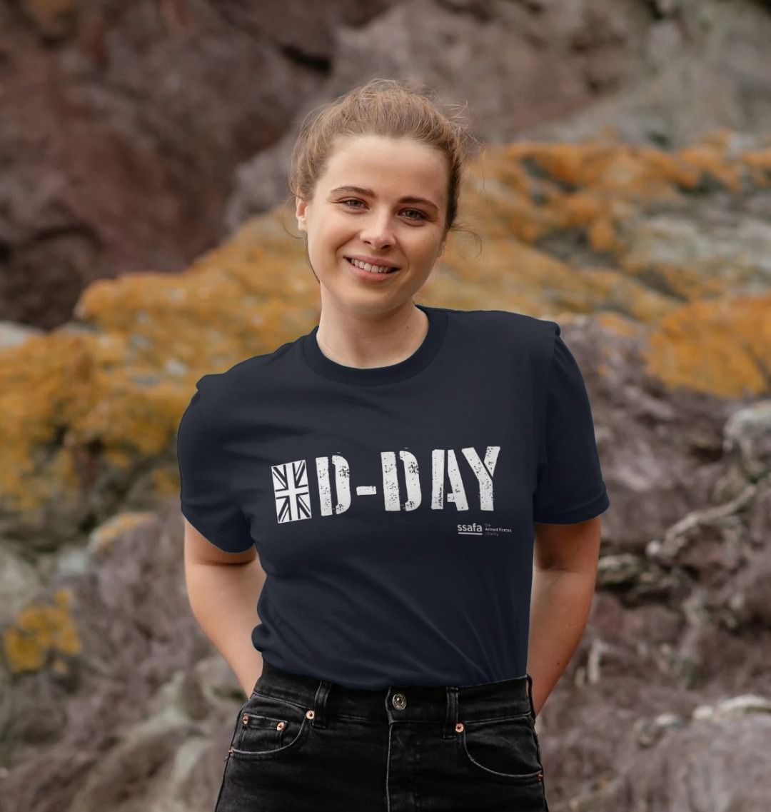 D-Day T-shirt (Navy Blue) | SSAFA Store