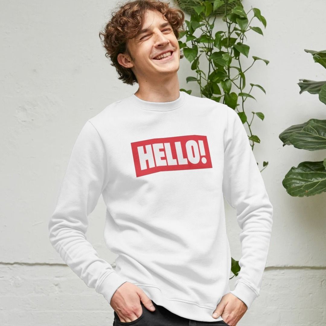 Classic HELLO! Men's Jumper