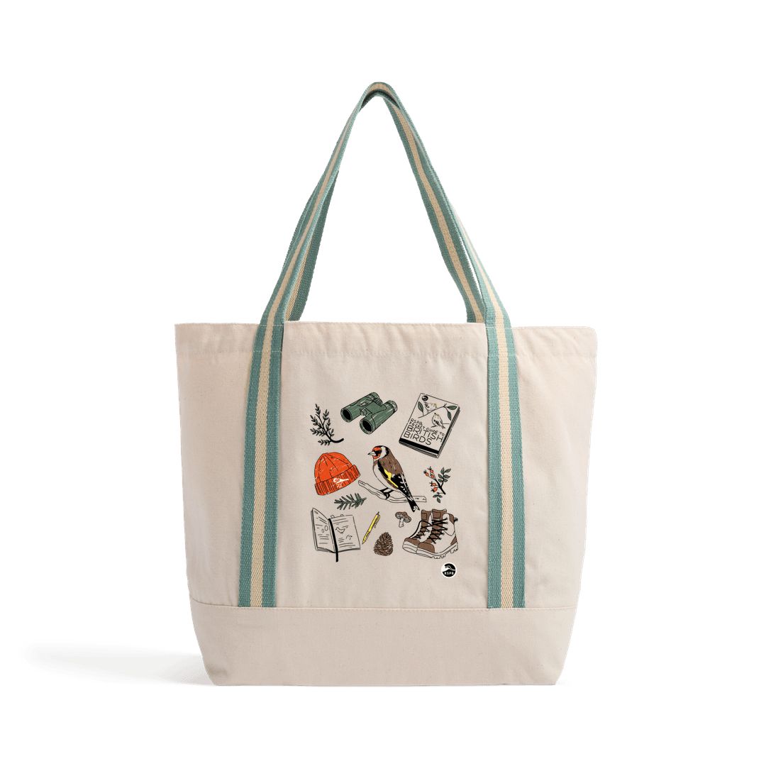 Bird Spotting Essentials Canvas Tote Bag | RSPB Shop