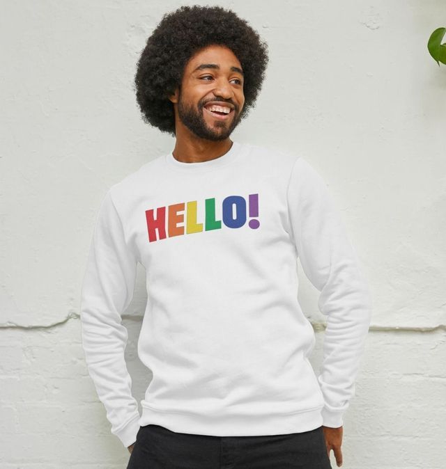 Classic HELLO! Men's Jumper