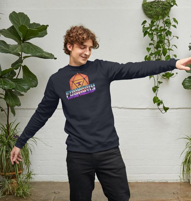 Vaporwave d20 Scoop Tee