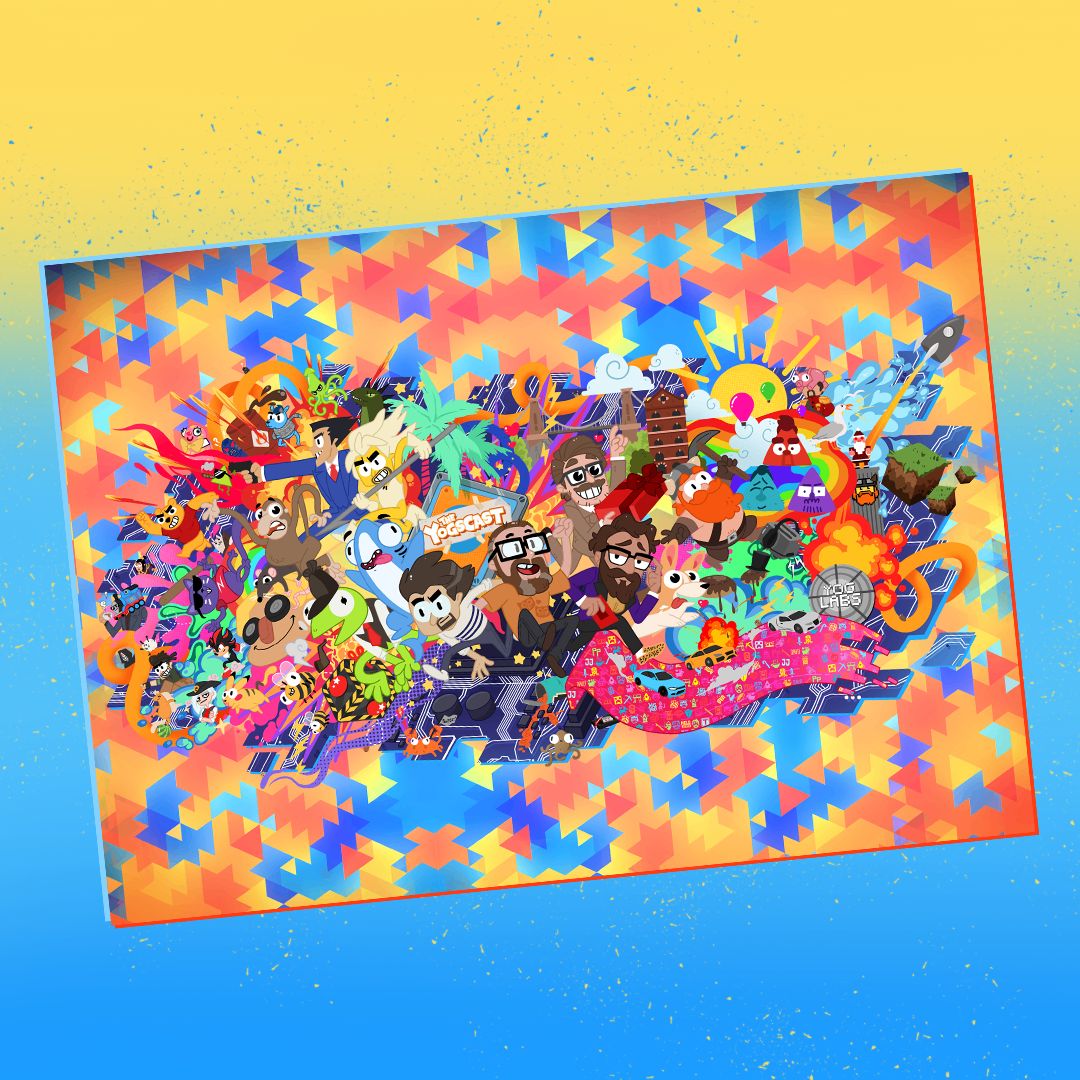 Yogscast Banner Art Print