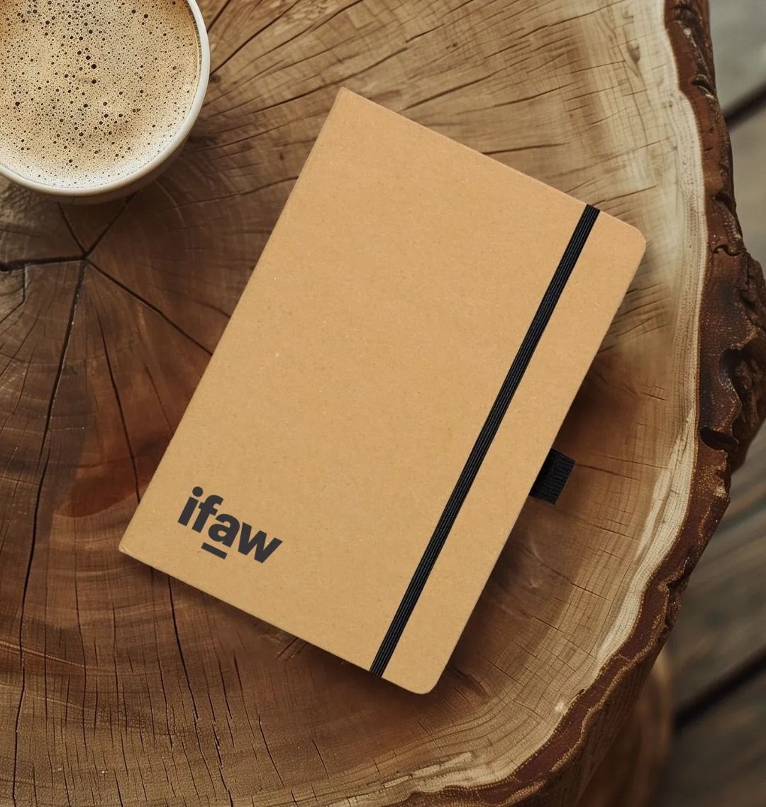 Eco-Friendly Recycled A5 Notebook | Sustainable Notepad | ifaw