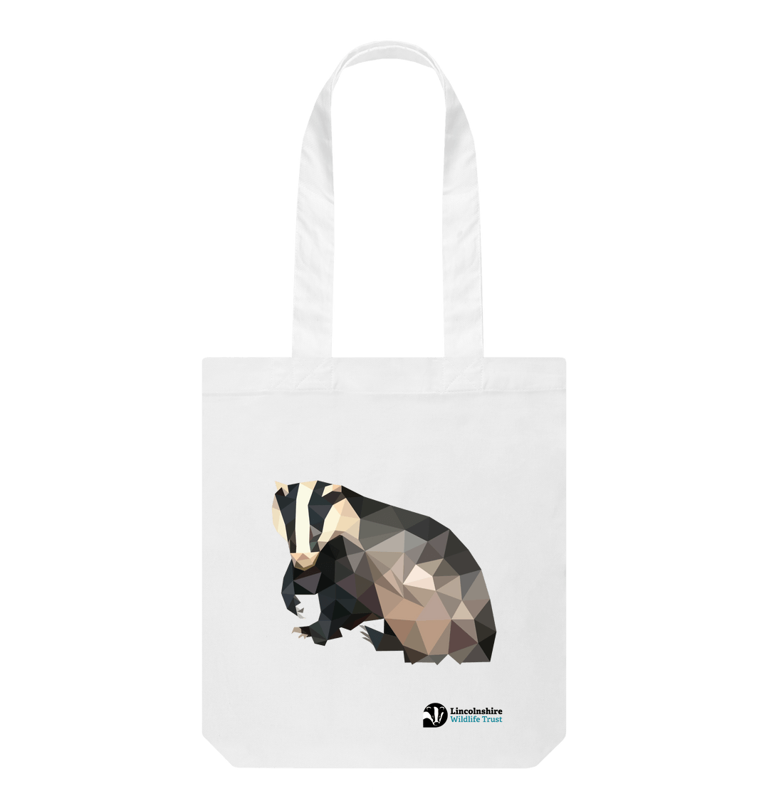 Geometric Badger Tote Bag