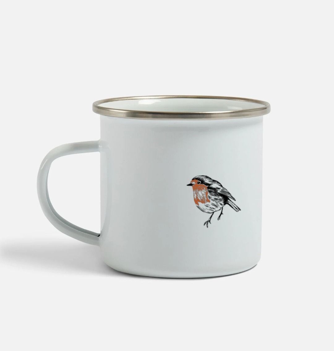 Robin Enamel Mug | Official RSPB Shop