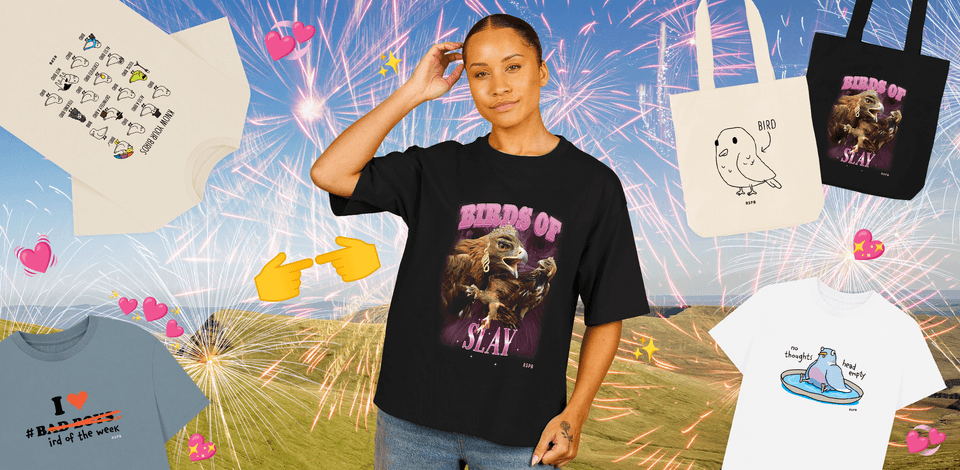 Bird T-shirts | Official RSPB Shop