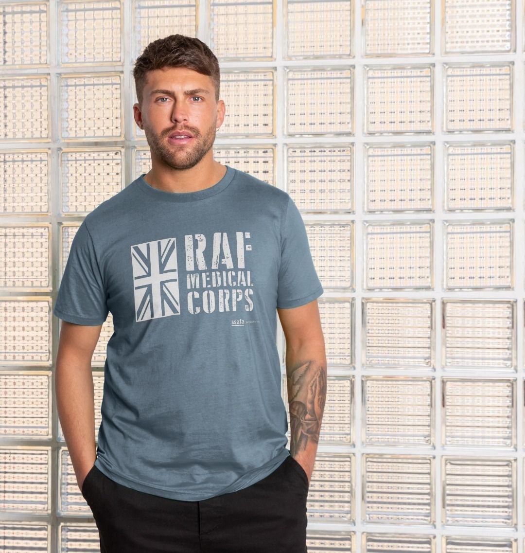 SSAFA RAF Medical Corps T-shirt (Stone Blue) | SSAFA Store