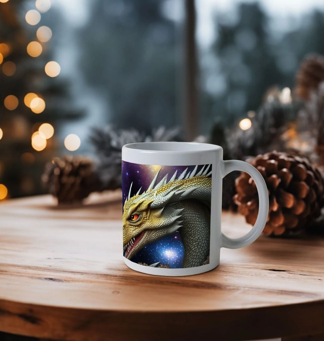 The Dragon of \"La Grange\" Mug by R.R.