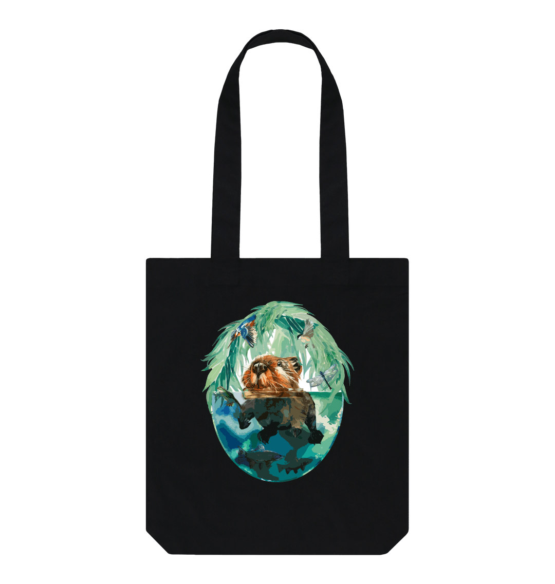Beautiful Beaver by Lauren Cook (Tote bag)