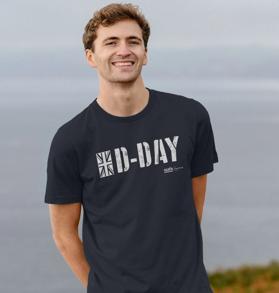 D-Day T-shirt (Navy Blue) | SSAFA Store