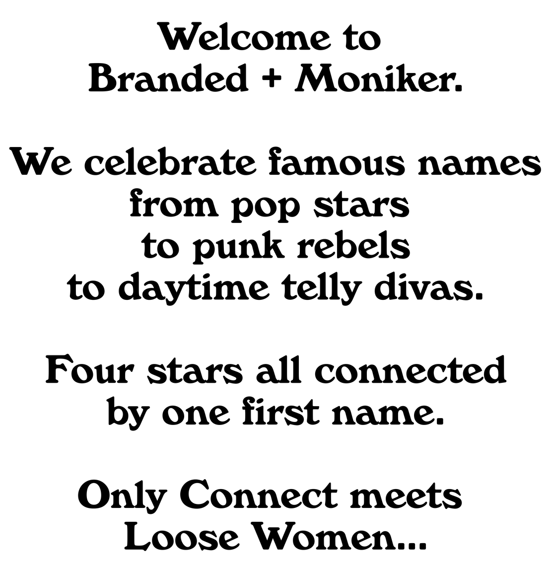 Branded + Moniker | 100% Organic Cotton T-Shirts & Sweaters