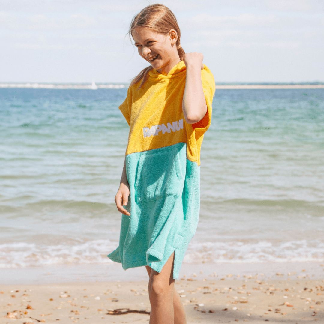 Kids Beach Poncho | Hooded Surf Towel | Rapanui