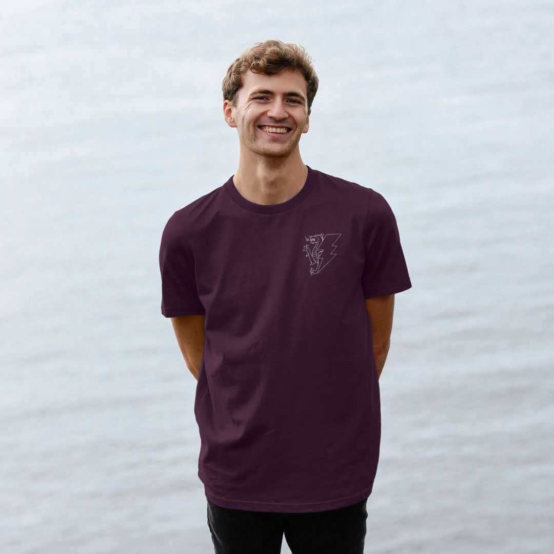 WELSH OUTLINE TOP FRONT AND BACK PRINT