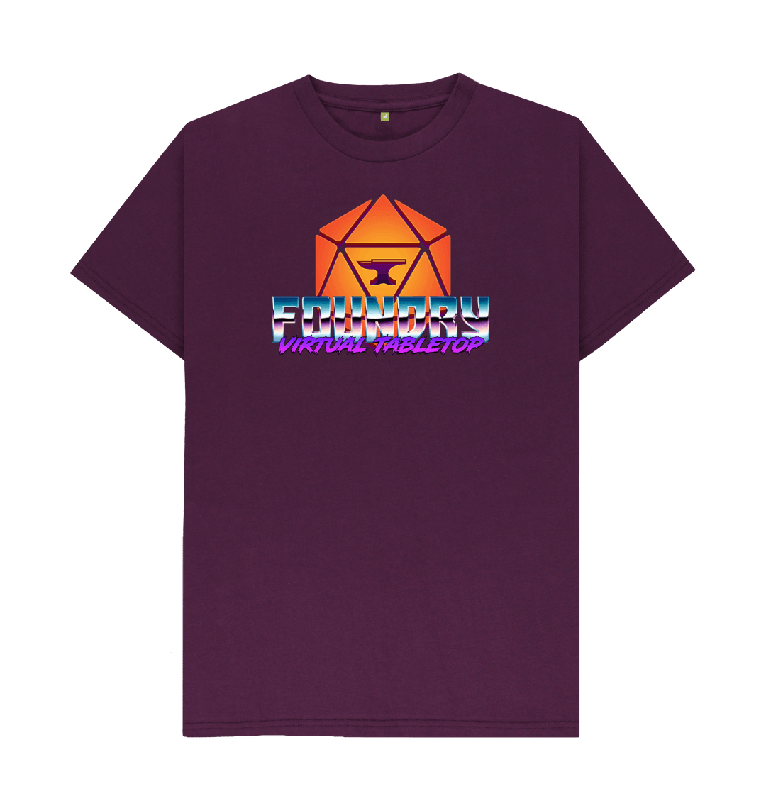 Vaporwave d20 Crew Tee
