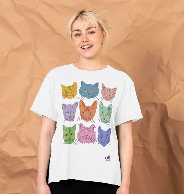 Cat Faces T-shirt