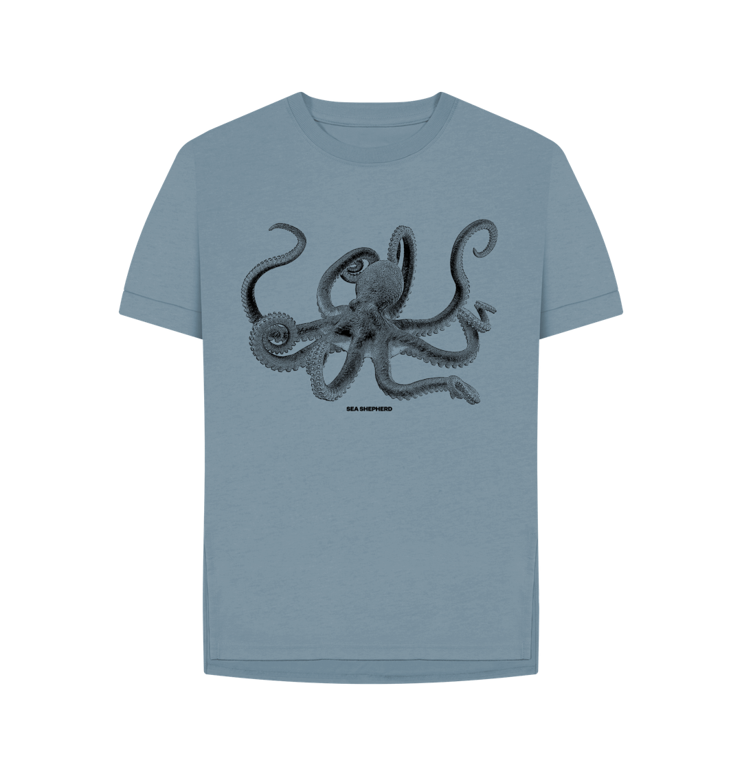 Women's Octopus Relaxed Fit T-shirt | Sea Shepherd