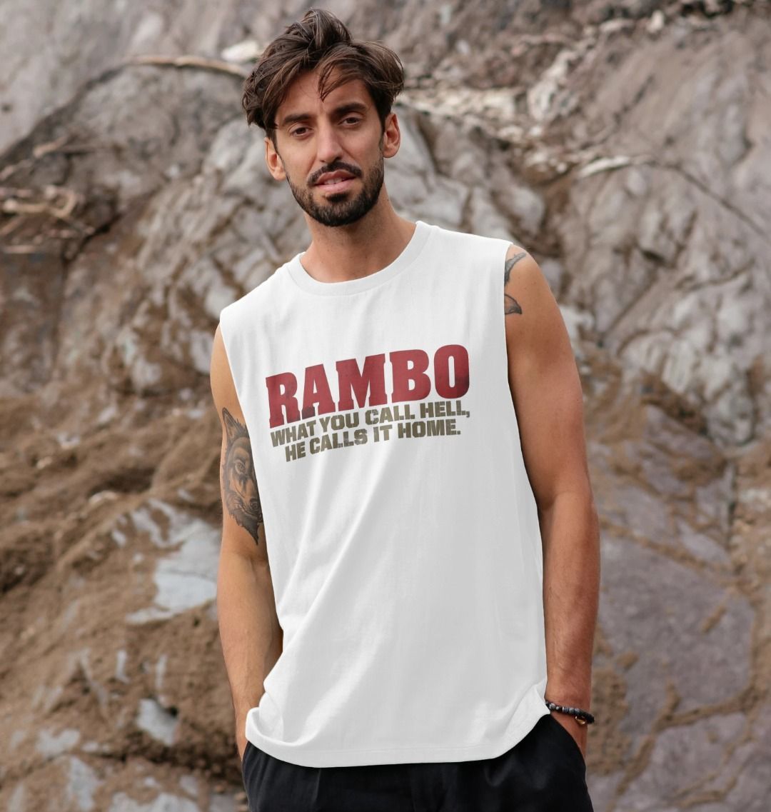 Rambo Slogan Vest