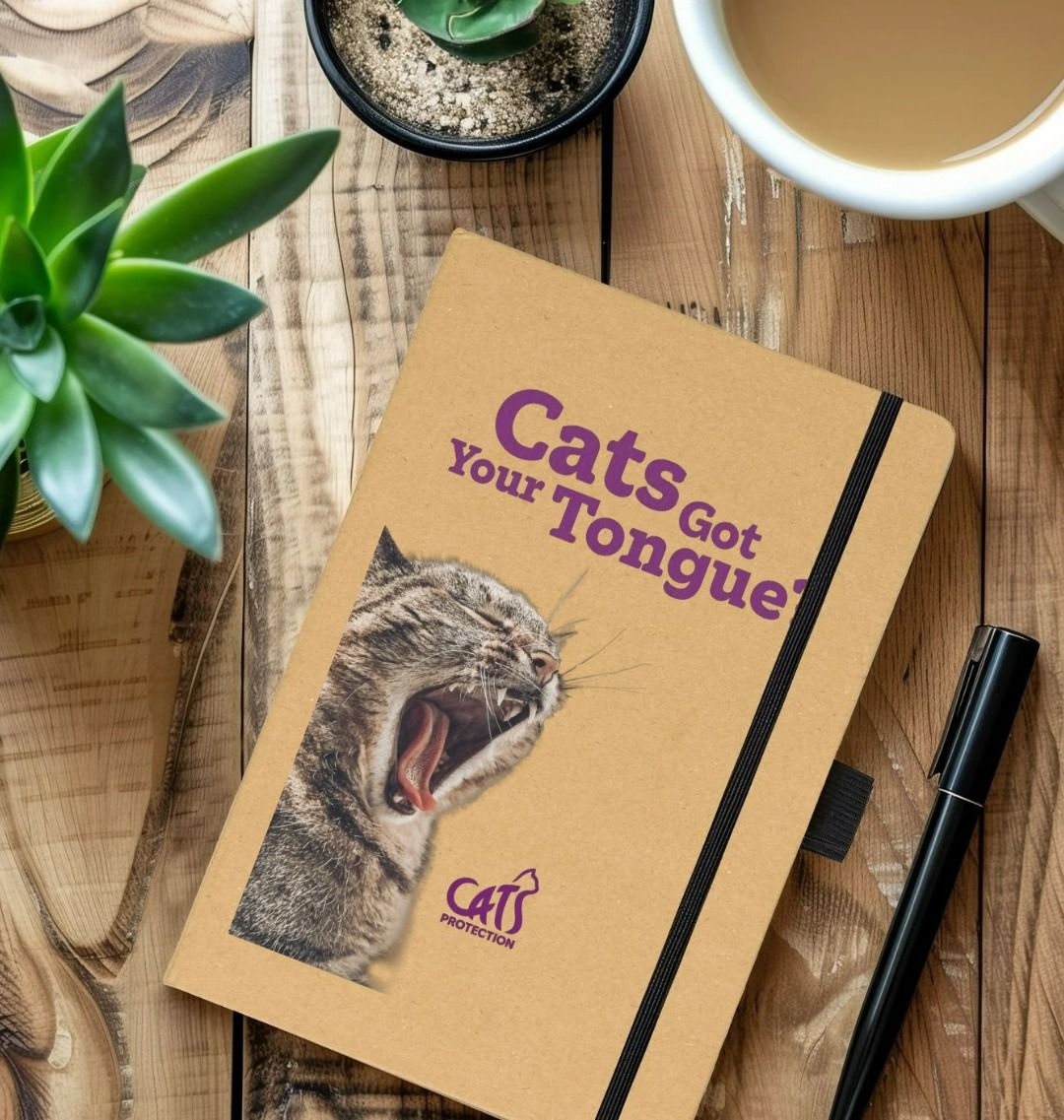 Cats Got Your Tongue? podcast note book