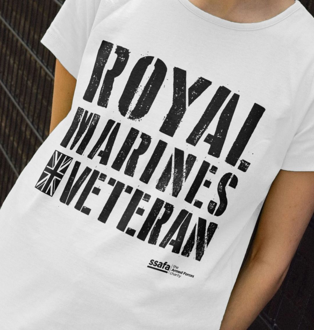 SSAFA Royal Marines Veteran Top (White) | SSAFA Store