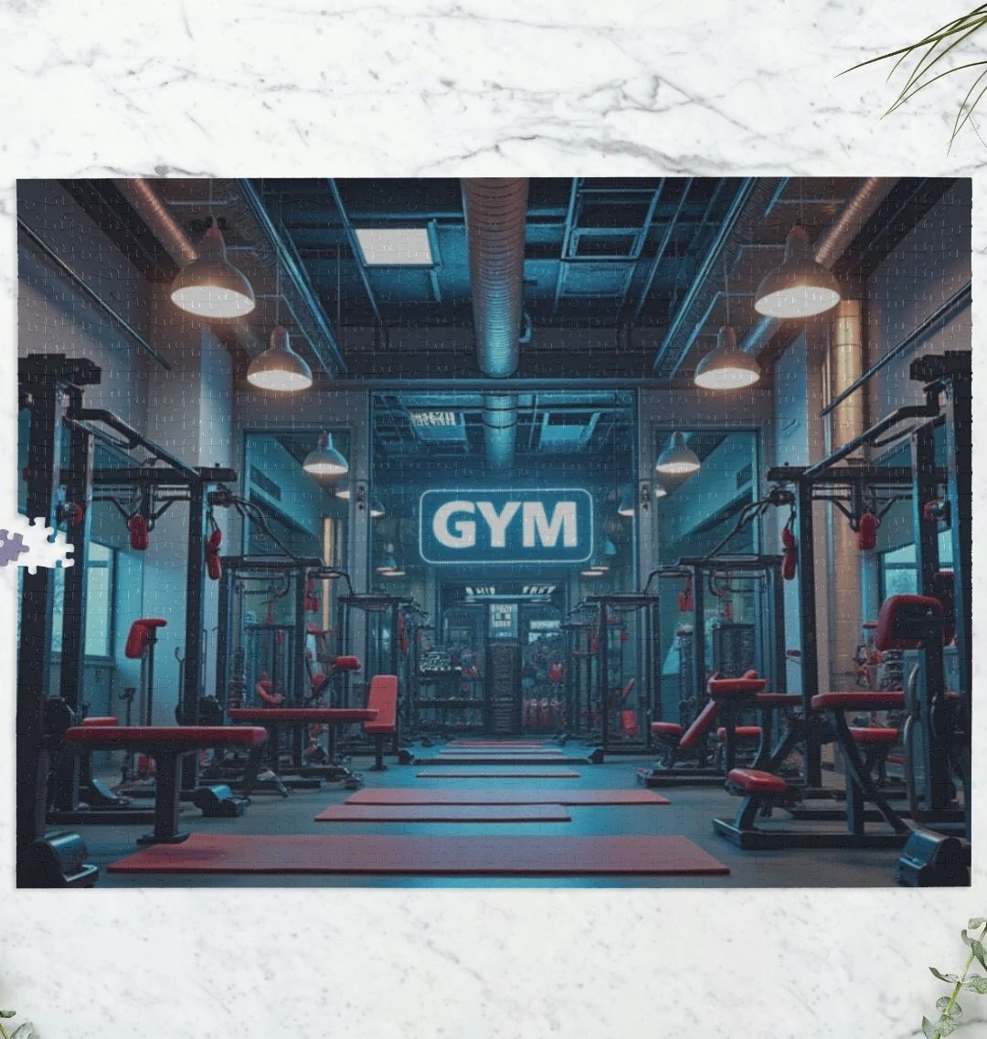 Colourful 1000 Piece Puzzle – Perfect for Fitness Lovers