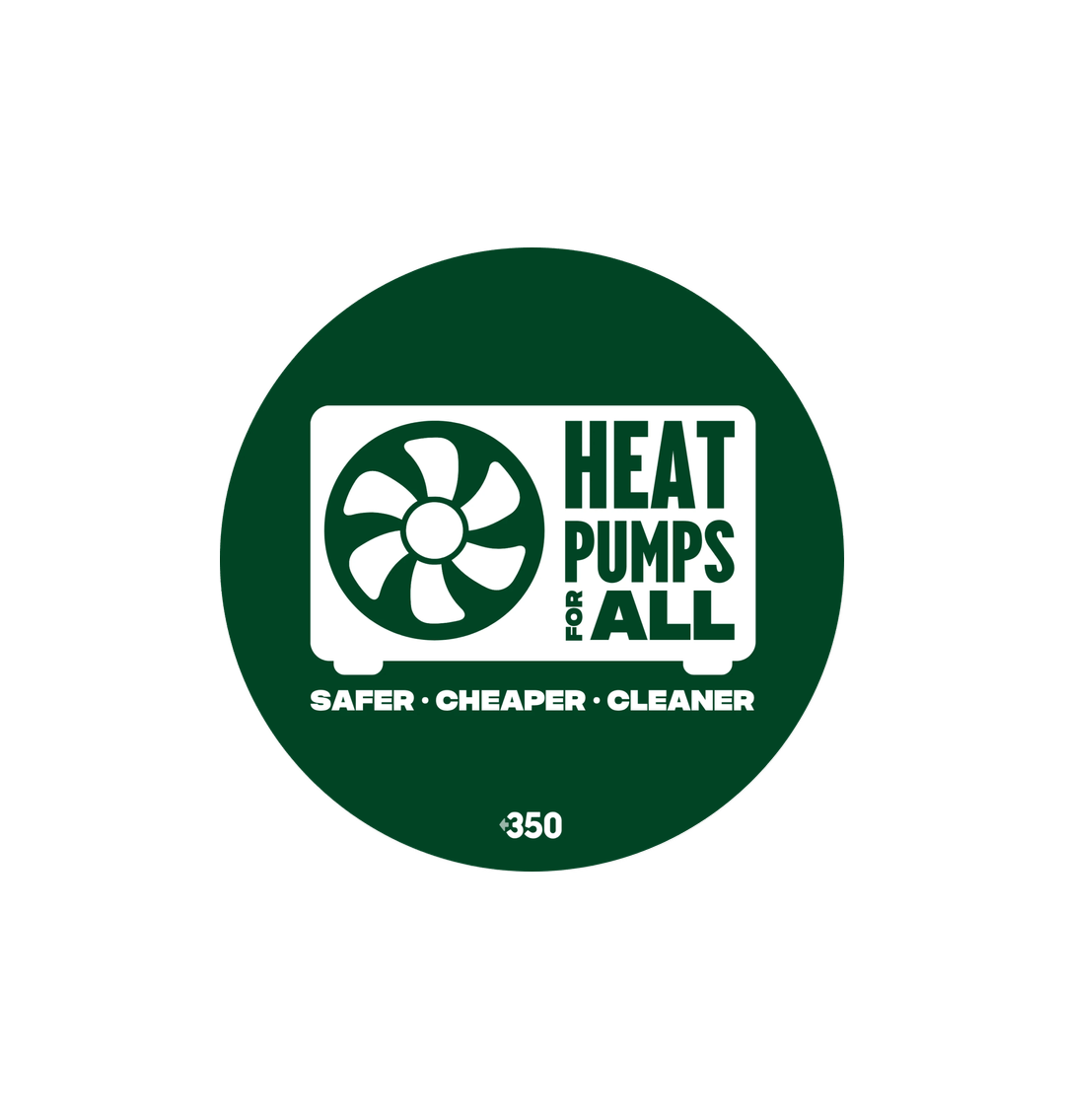 Sticker Heat Pumps for All