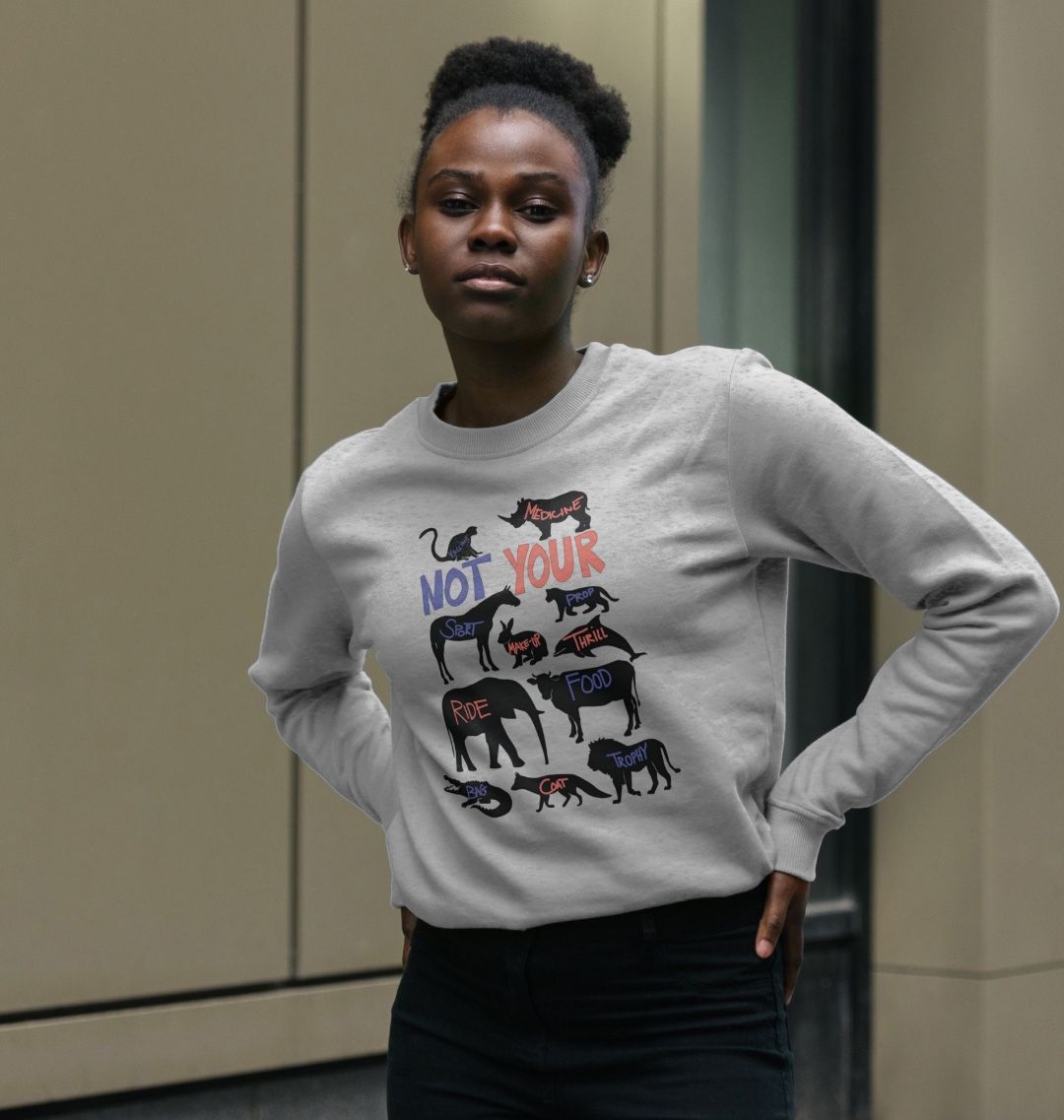 Recycled Sweatshirt: Not Your (Slim Fit)