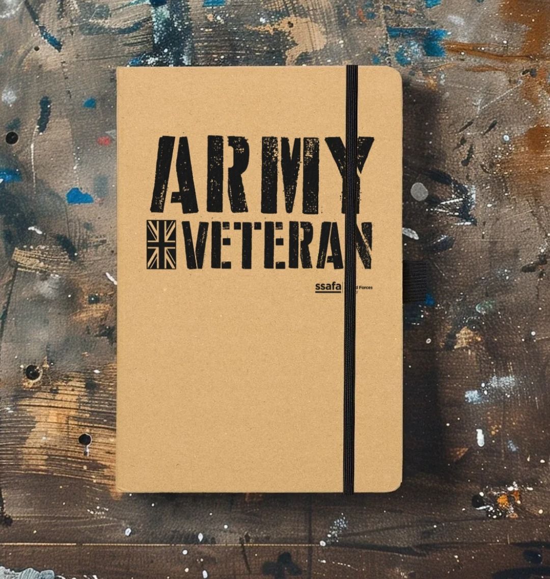 Army Veteran A5 Kraft Notebook Recycled Paper | SSAFA Store