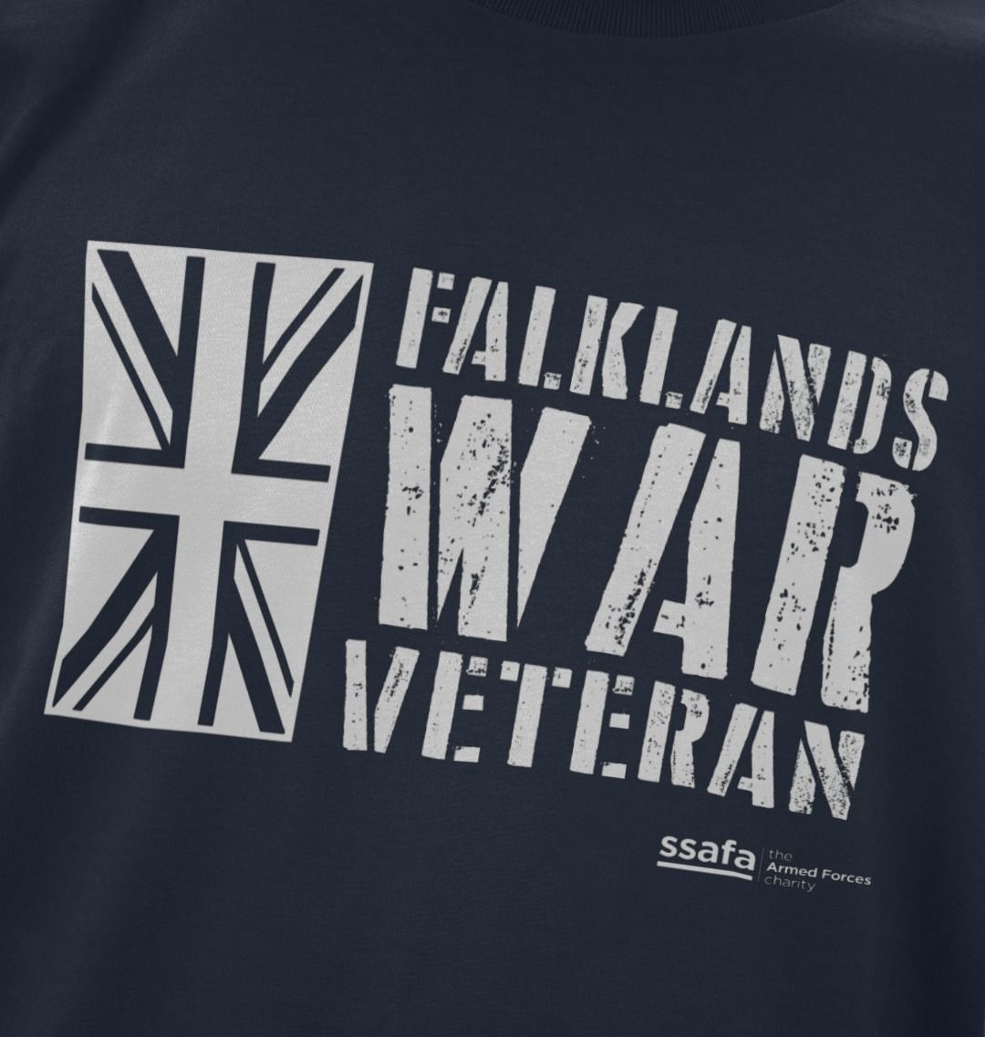 SSAFA Falklands War Veteran T-shirt (Black) | SSAFA Store