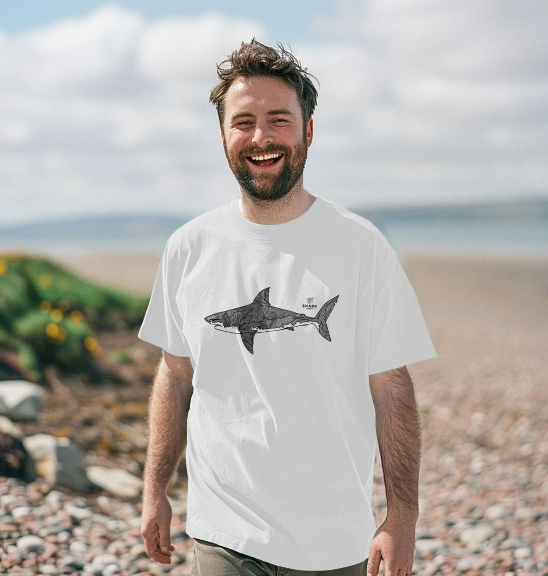 Oversized Great White Shark T-shirt | Shark Trust Shop