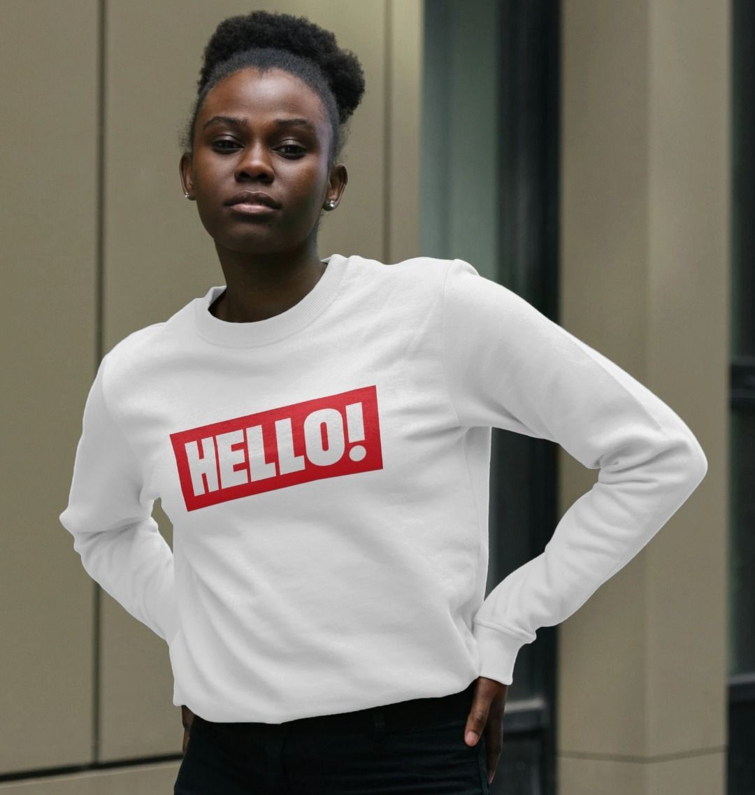 Classic HELLO! Women's Jumper