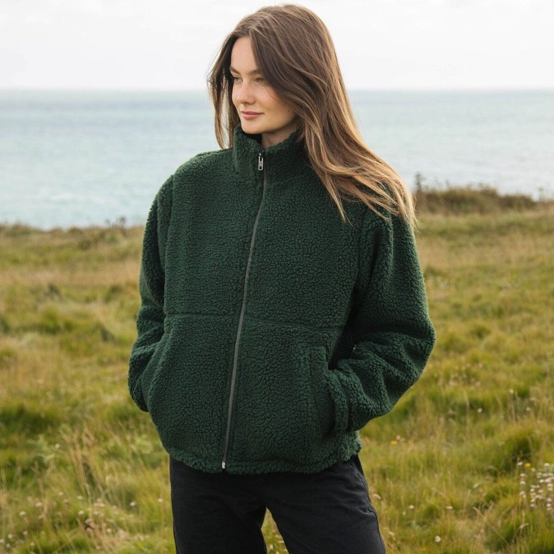 Women's Sherpa Fleece | Recycled Fleece Jacket | Rapanui