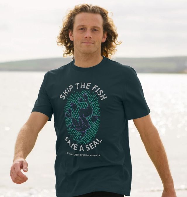 Men's Ocean Conservation Namibia Logo T-shirt