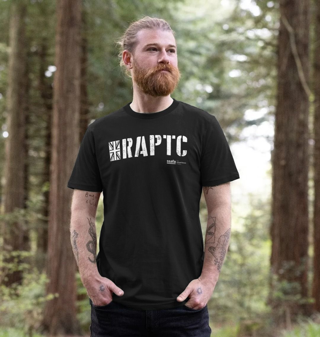 SSAFA RAPTC T-shirt (Black) | SSAFA Store