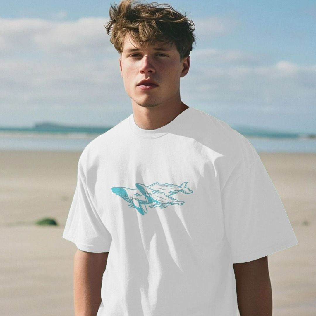 Oversized Ridding The Ocean Of Plastic T-shirt