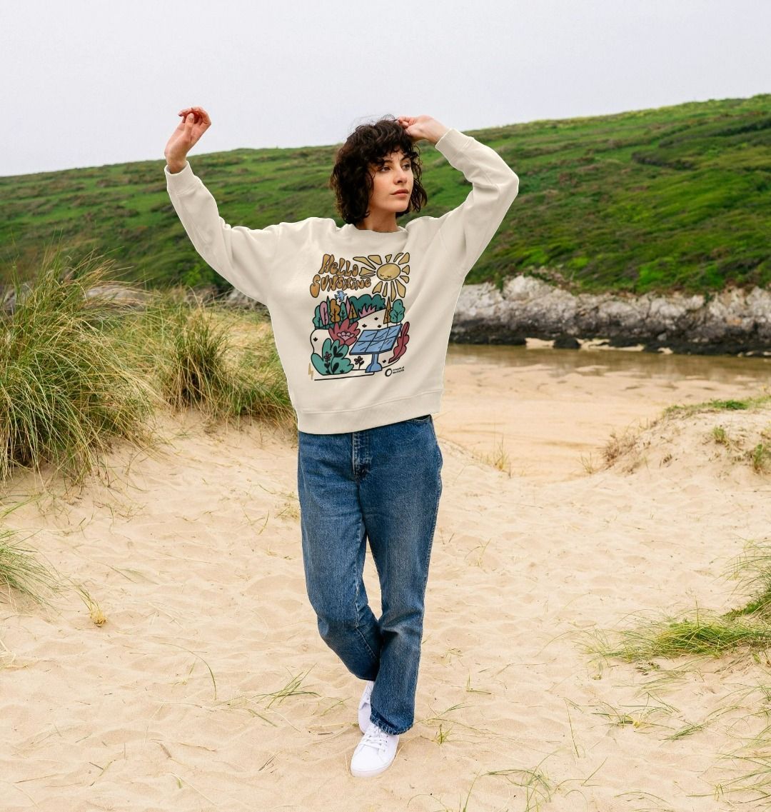 Hello Sunshine Oversized Jumper