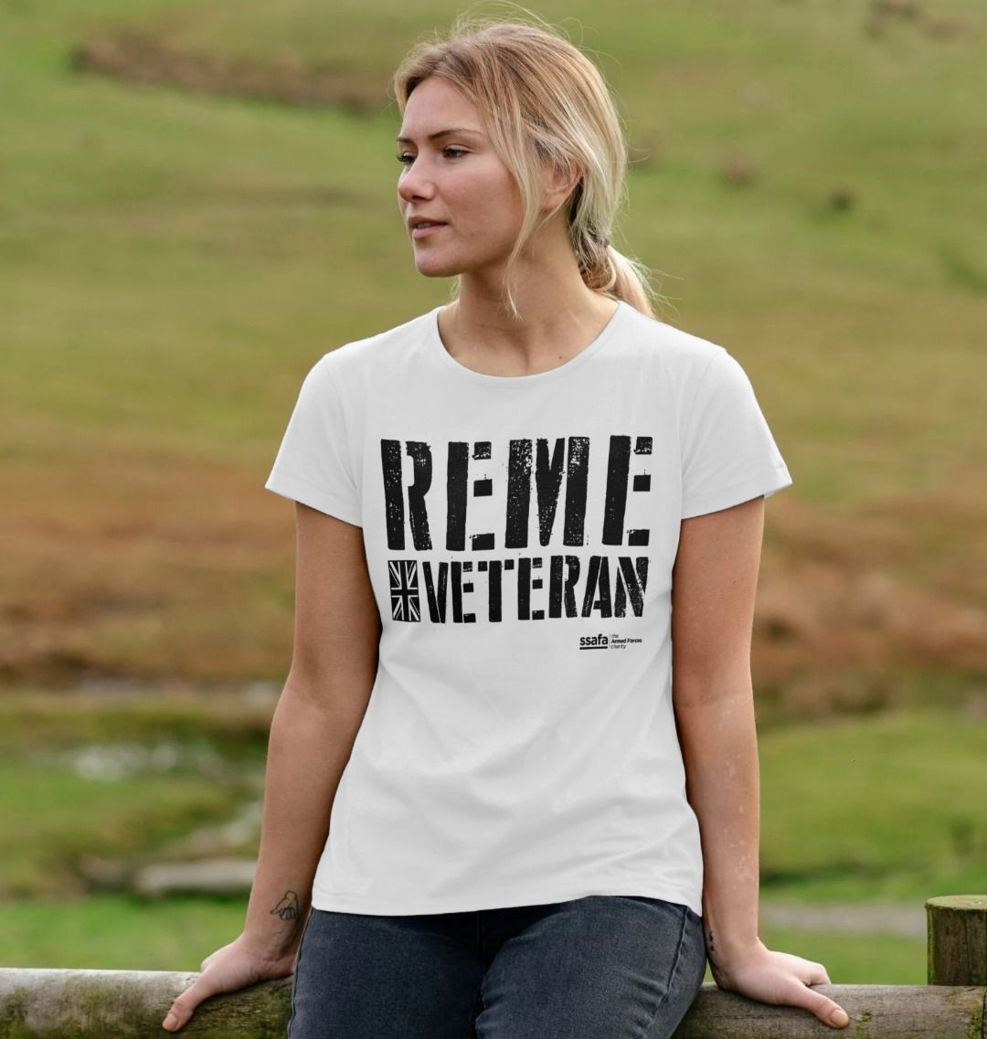 SSAFA REME Veteran Top (White) | SSAFA Store