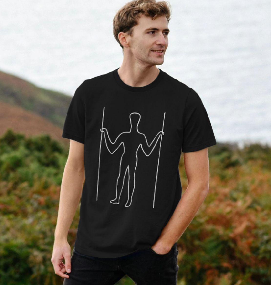 Men's Chalk Hill Figure T-Shirts | Eldon Threads Clothing