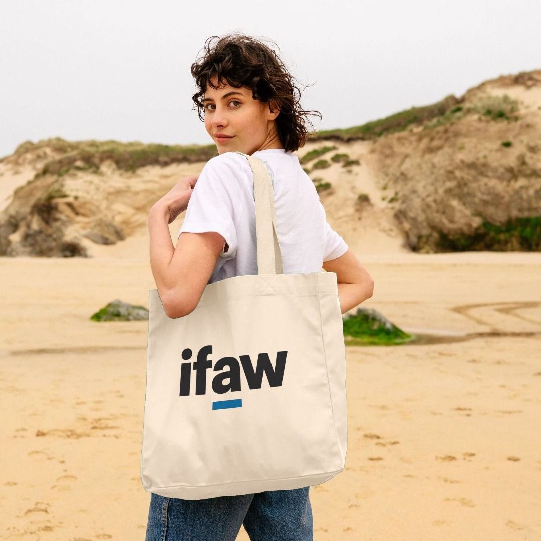 Eco-Friendly Canvas Tote Bag | Reusable Shopping Bag | IFAW